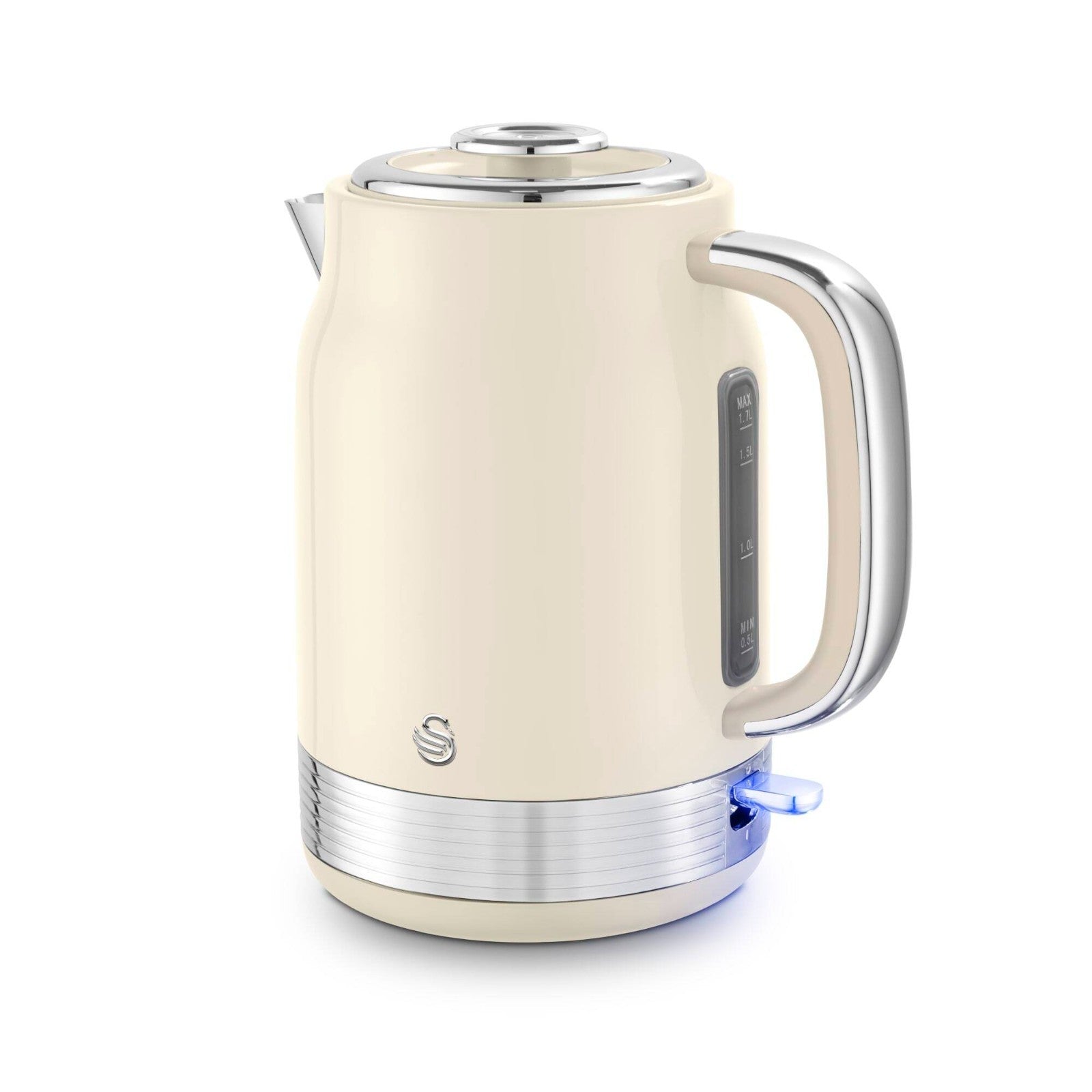 Swan Retro Revive 1.7L Cream Jug Kettle Fast Boil Cordless SK19025C