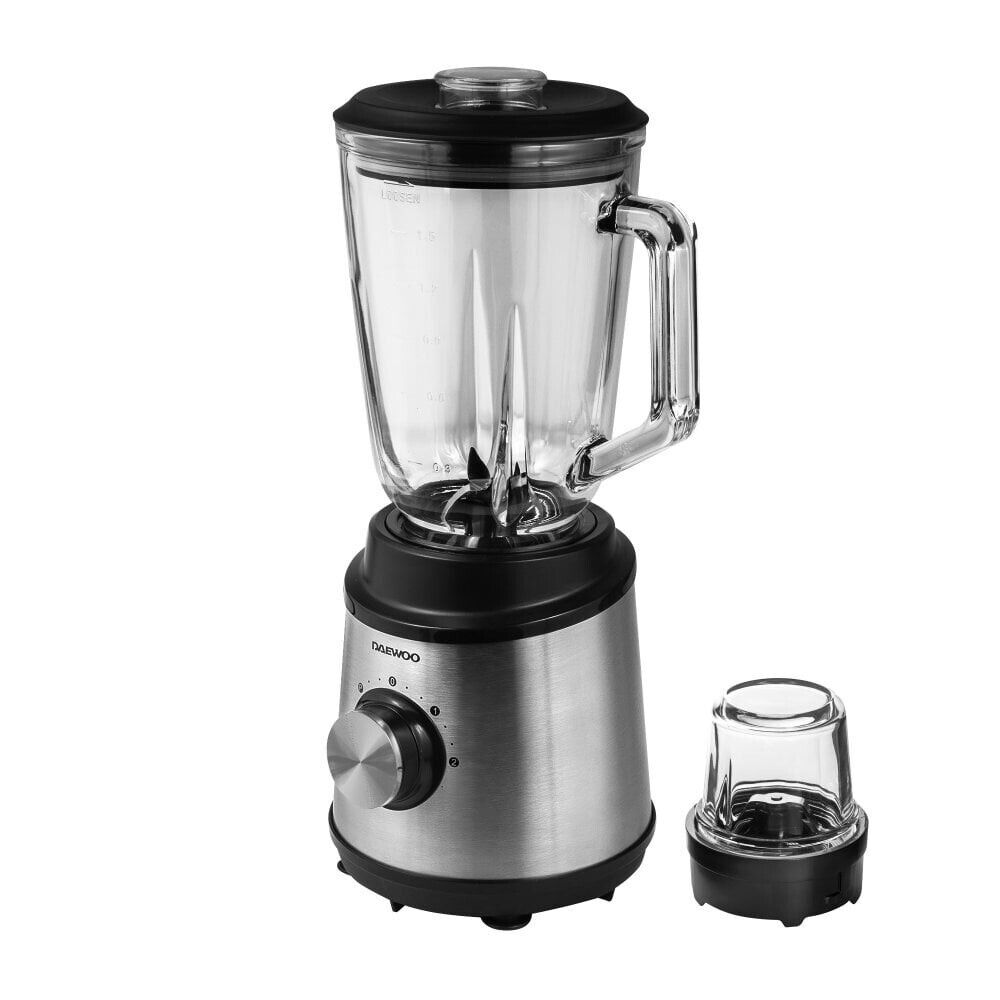 Daewoo Glass Jug Blender & Grinder for Soups, Smoothies & Juice