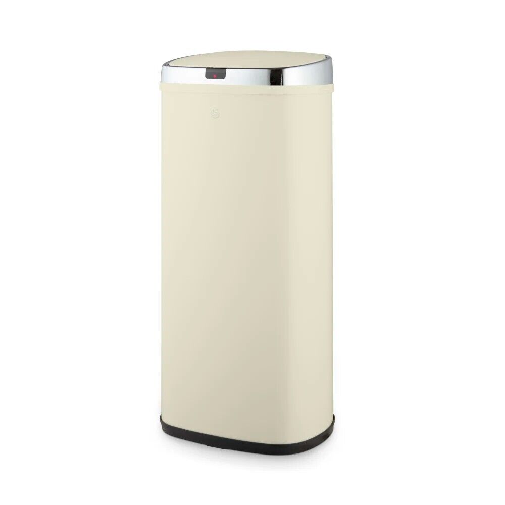 Swan Townhouse 50L Sensor Bin in Cream Kitchen Bin SWAK4516CN
