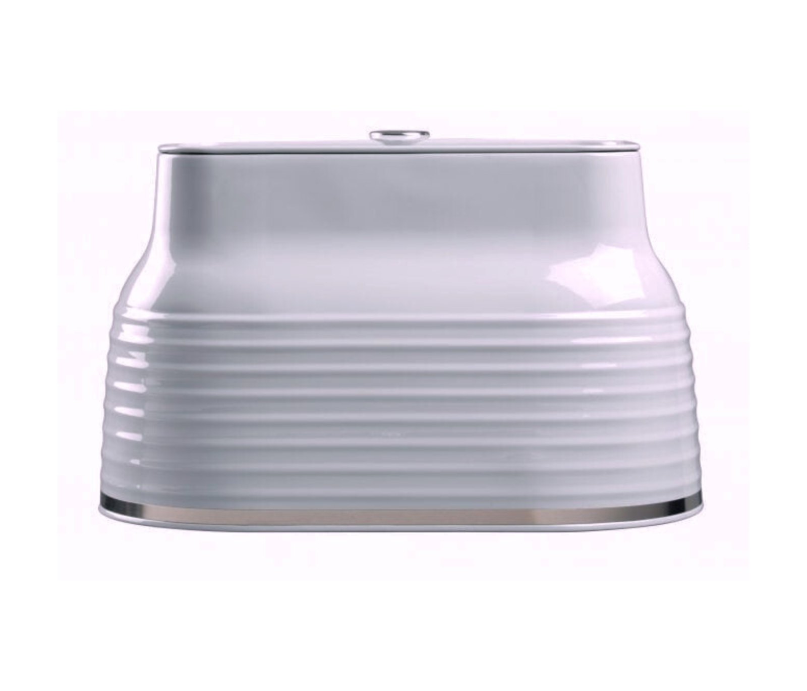 Daewoo Sienna Grey Bread Bin Modern Design Kitchen Storage KAS1848GE