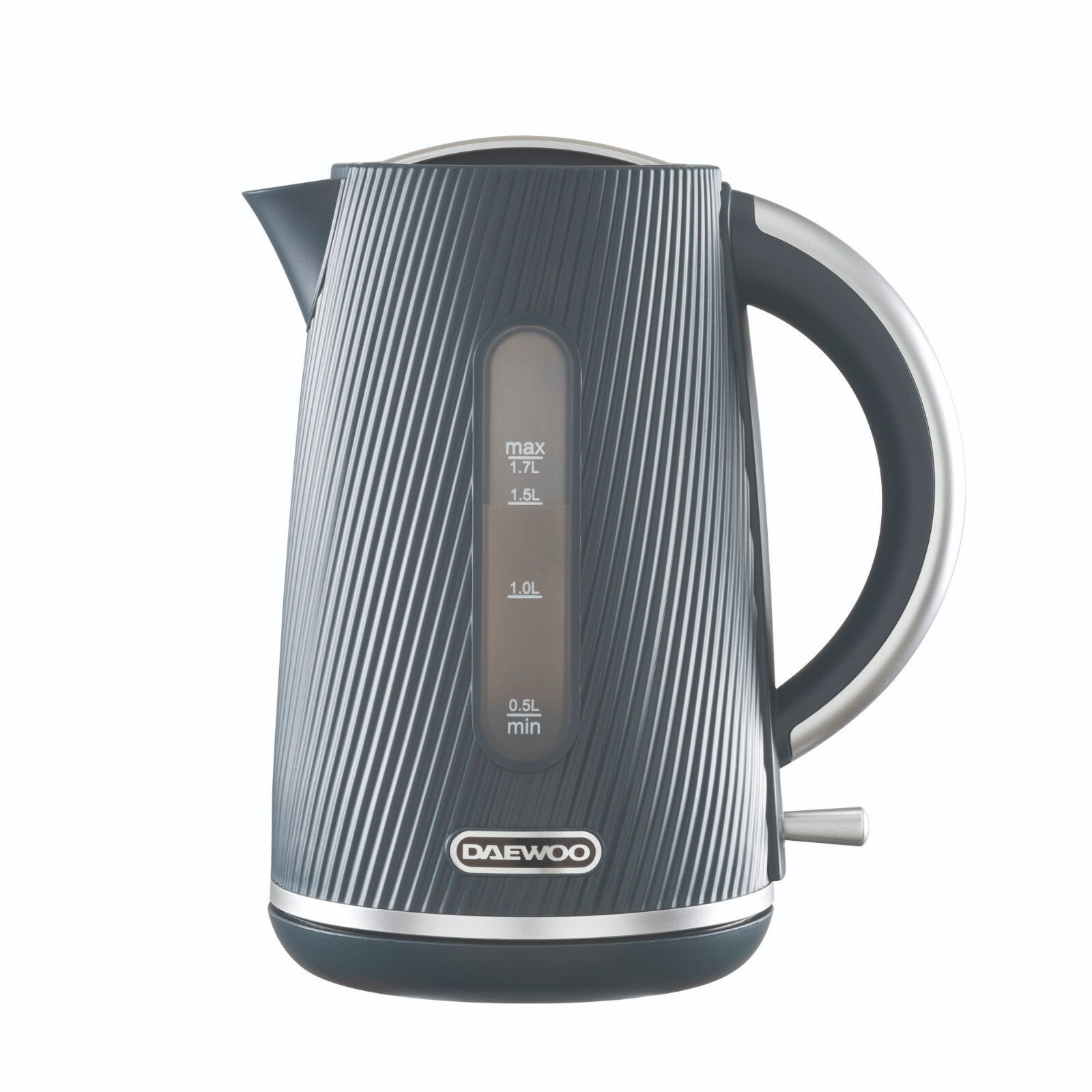 Daewoo Cascade Jug Kettle Navy Ribbed Texture Design SDA2816GE