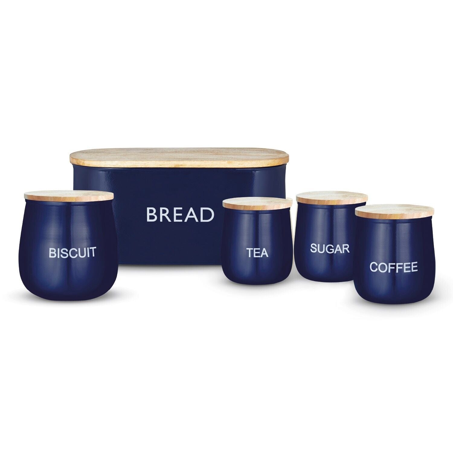 Tower 5 Piece Kitchen Storage Set in Midnight Blue T826212MNB