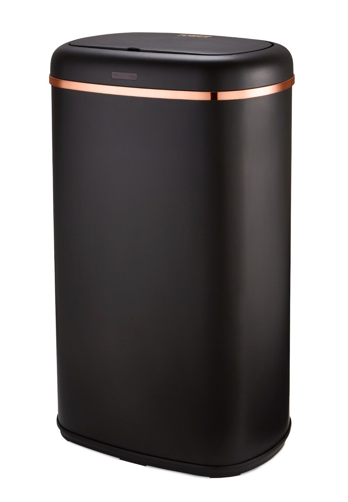 Tower Cavaletto 58L Sensor Bin Black/Rose Gold Kitchen Bin T838010BLK