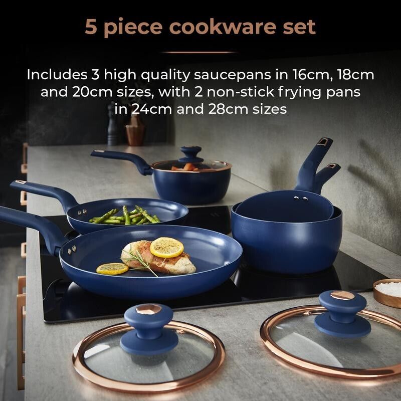Pan Sets - Swan & Tower Cookware & Pan Sets
