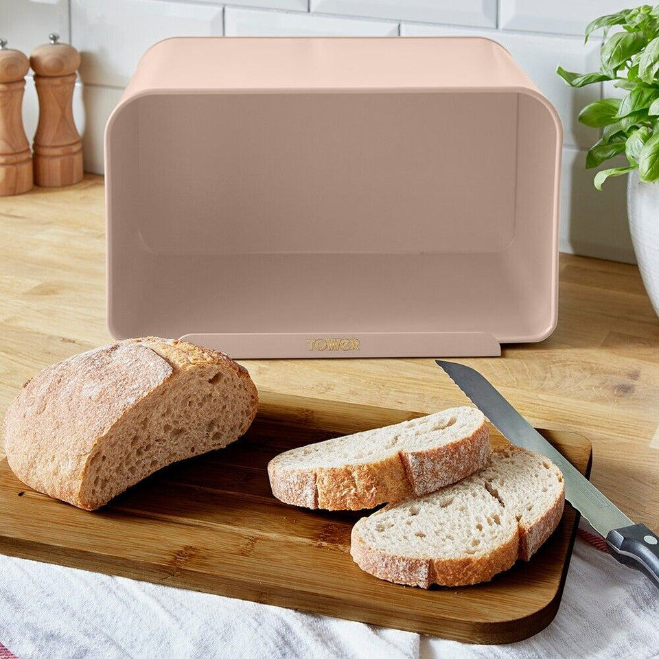 Tower Scandi Pink Clay Kettle 2 Slice Toaster Bread Bin Canisters Bisc