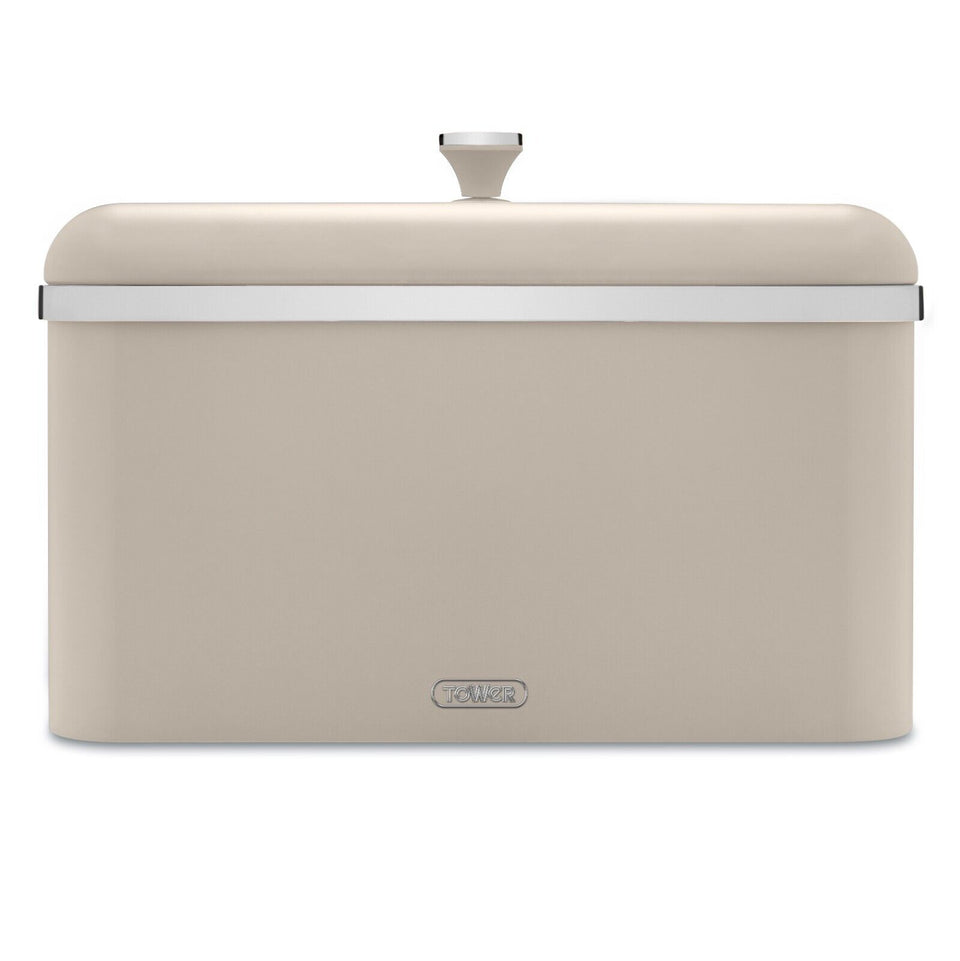 Tower Cavaletto Latte Kettle 4 Slice Toaster Bread Bin & Canisters Set